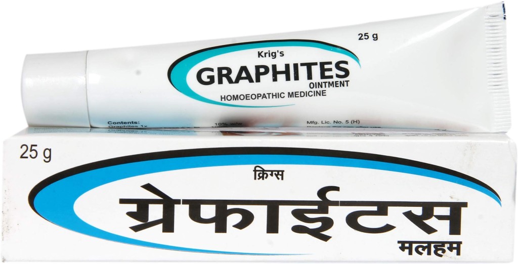 Graphites ointment (25 gm) – K R INDO GERMAN HOMOEOPATHIC PHARMACEUTICALS
