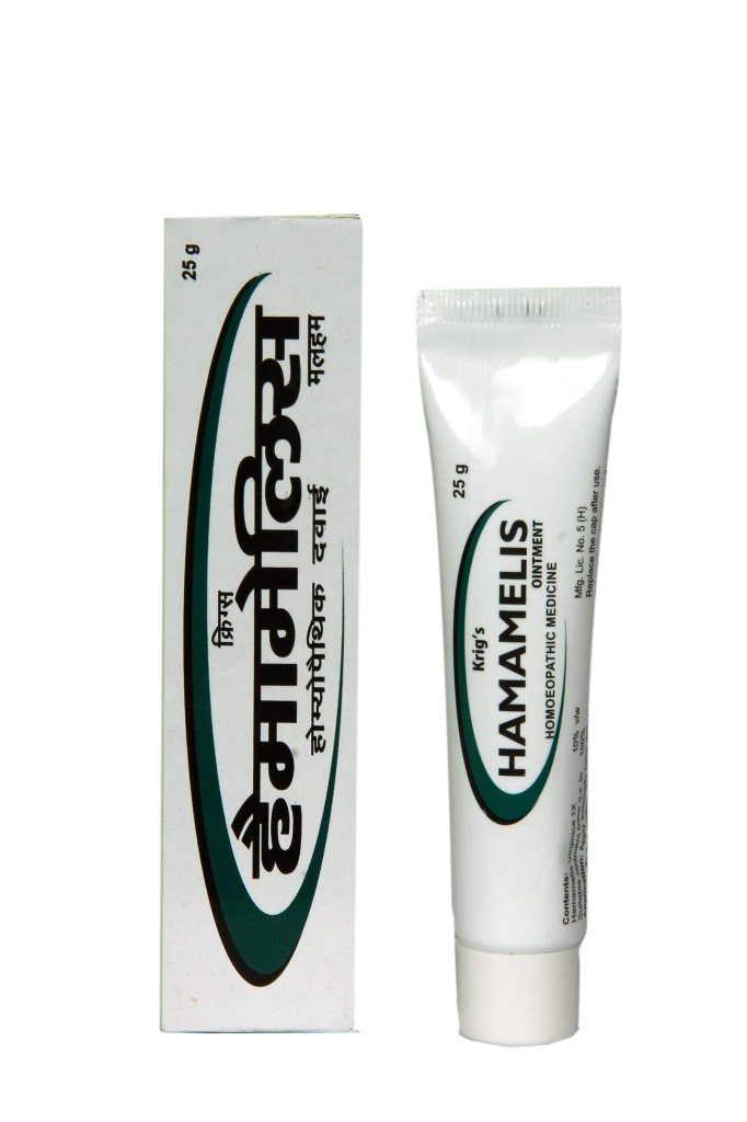 Hamamelis ointment (25 gm) – K R INDO GERMAN HOMOEOPATHIC PHARMACEUTICALS