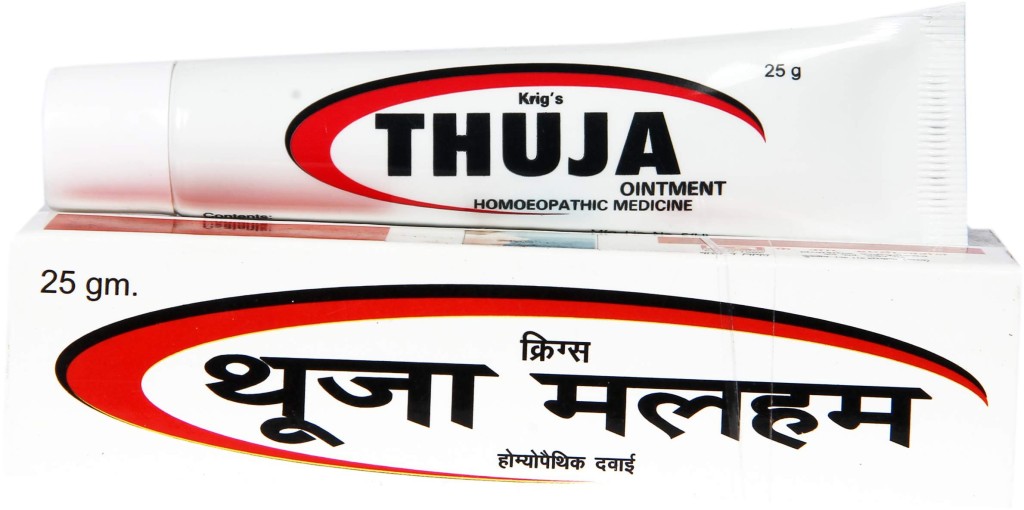 Thuja ointment 25gm – K R INDO GERMAN HOMOEOPATHIC PHARMACEUTICALS