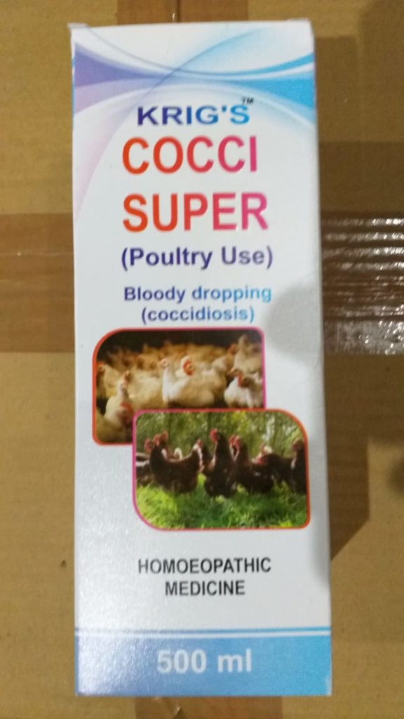 COCCI SUPER POULTRY 500ML – K R INDO GERMAN HOMOEOPATHIC PHARMACEUTICALS