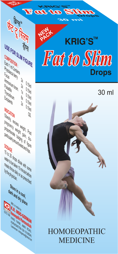 Fat To Slim Drops (30 ml) – K R INDO GERMAN HOMOEOPATHIC PHARMACEUTICALS